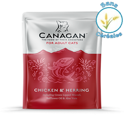 Avis Canagan Chicken & Herring pâtée chat